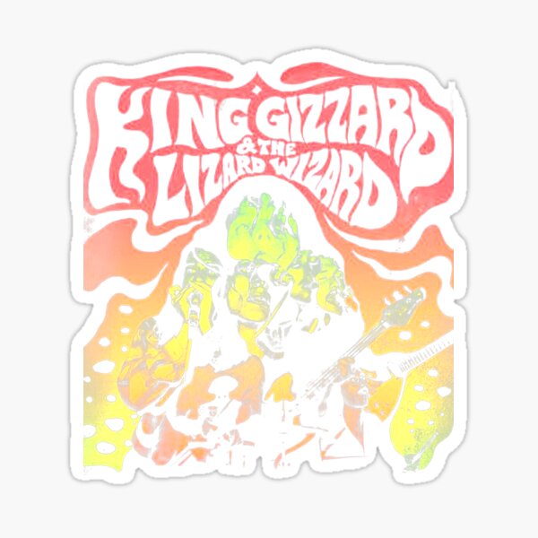"King Giz" Sticker for Sale by Gracedera | Redbubble