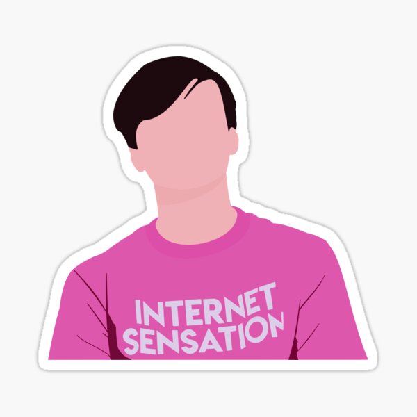 "Internet Sensation - imallexx" Sticker for Sale by JumpingHelen ...