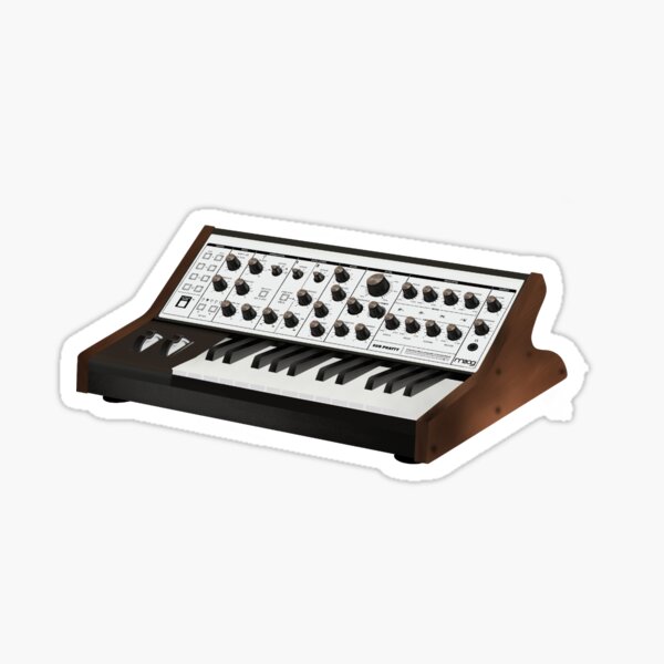 Moog Synthesizer Stickers | Redbubble
