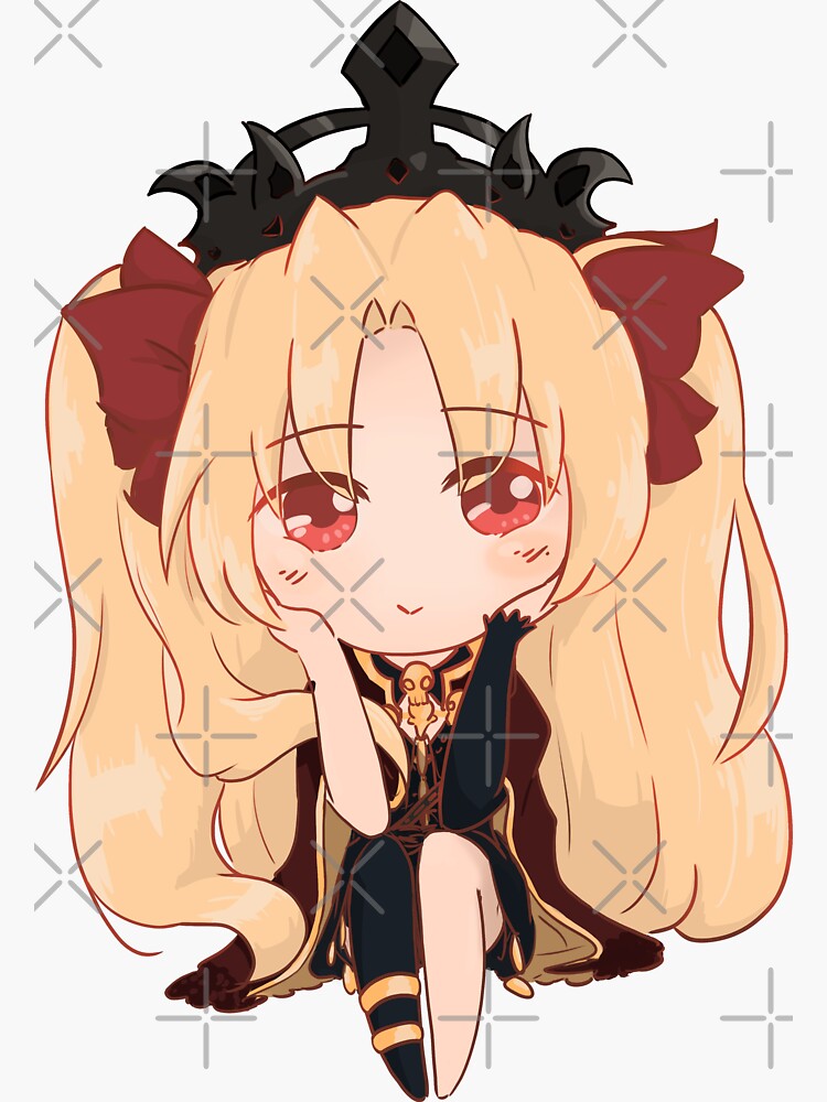 Pegatina «chibi eresh fgo fate grand order» de uve-v | Redbubble