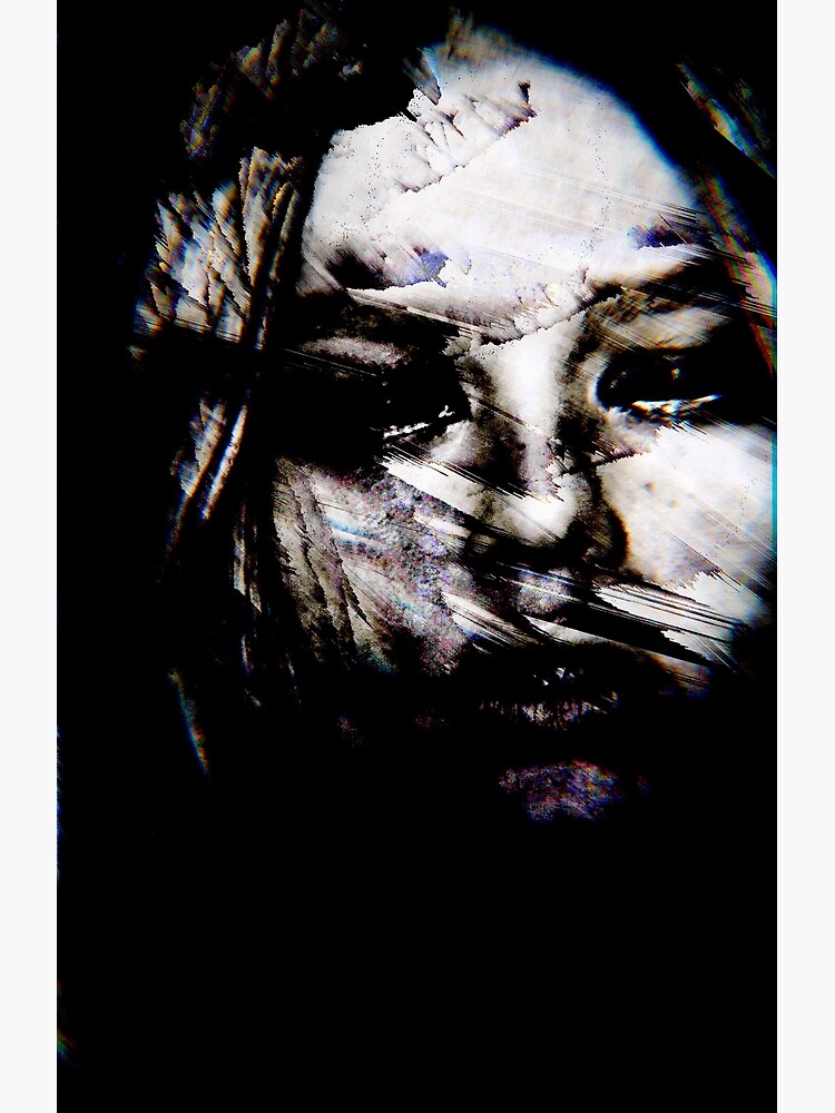 "Grunge face" Poster for Sale by jdunnz | Redbubble