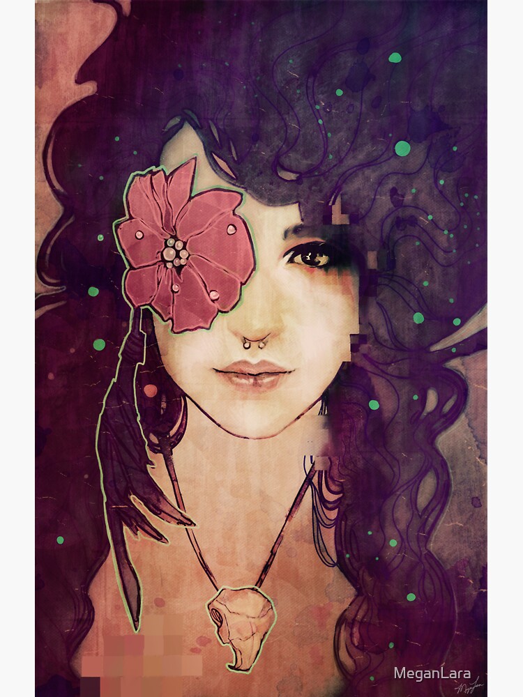 "Liz" Sticker for Sale by MeganLara | Redbubble