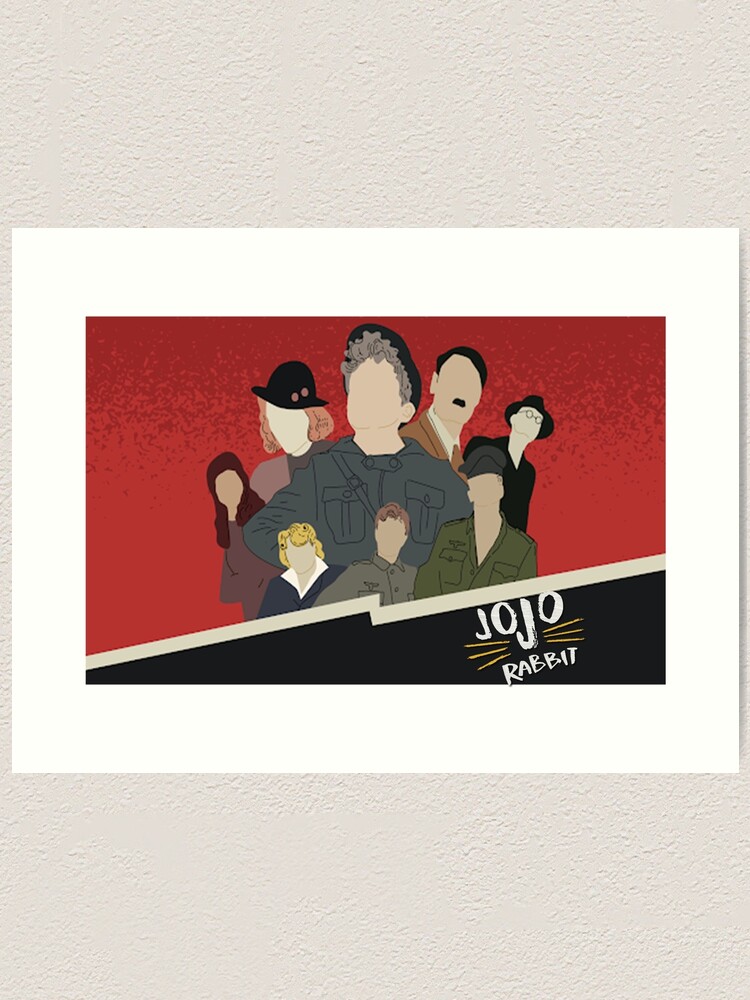 "Jojo Rabbit art" Art Print for Sale by dschinghiskhan | Redbubble