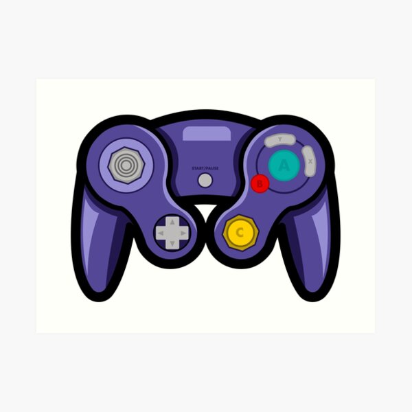 Gamecube Controller Art Prints | Redbubble