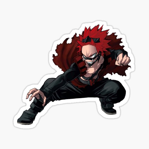 "Eijiro Kirishima " Sticker for Sale by Shinobuuu | Redbubble