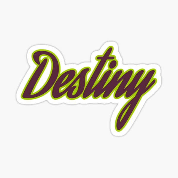 "Destiny" Sticker by Rahulcratchit | Redbubble