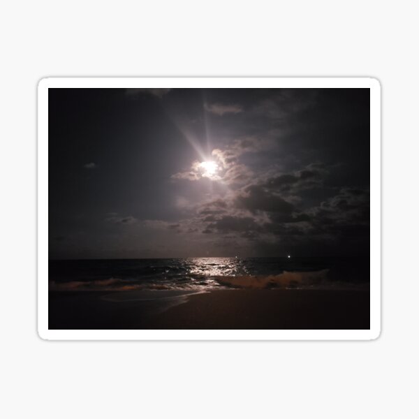 "Moonlight Series" Sticker by tomasfotographe | Redbubble