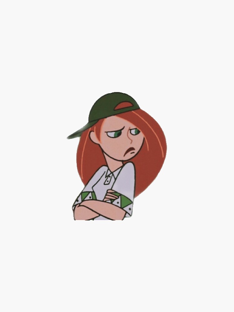"Kim possible " Sticker by emmaMcatee | Redbubble