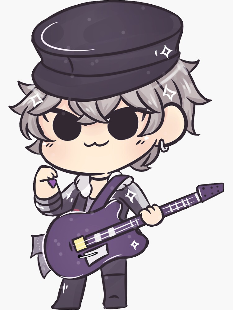 "Koga Chibi Sticker" Sticker for Sale by Otonokis | Redbubble