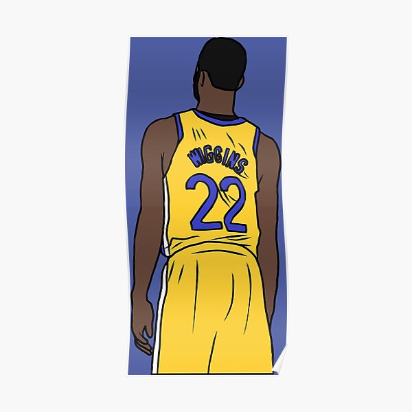 "Andrew Wiggins Warriors" Poster von RatTrapTees | Redbubble