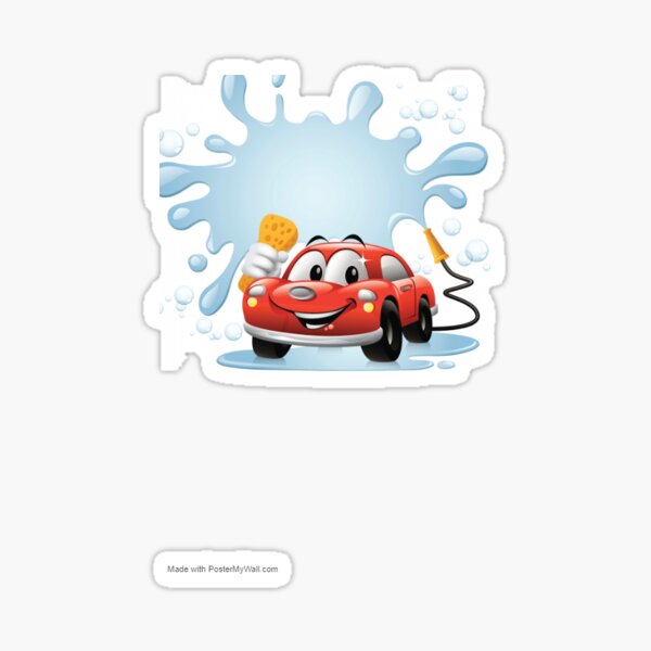 "Cars Shower" Sticker by dhiet87 | Redbubble