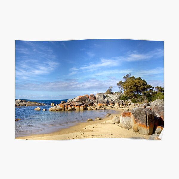 "Binalong Bay, Tasmania, Australia" Poster by ChristineJayne | Redbubble