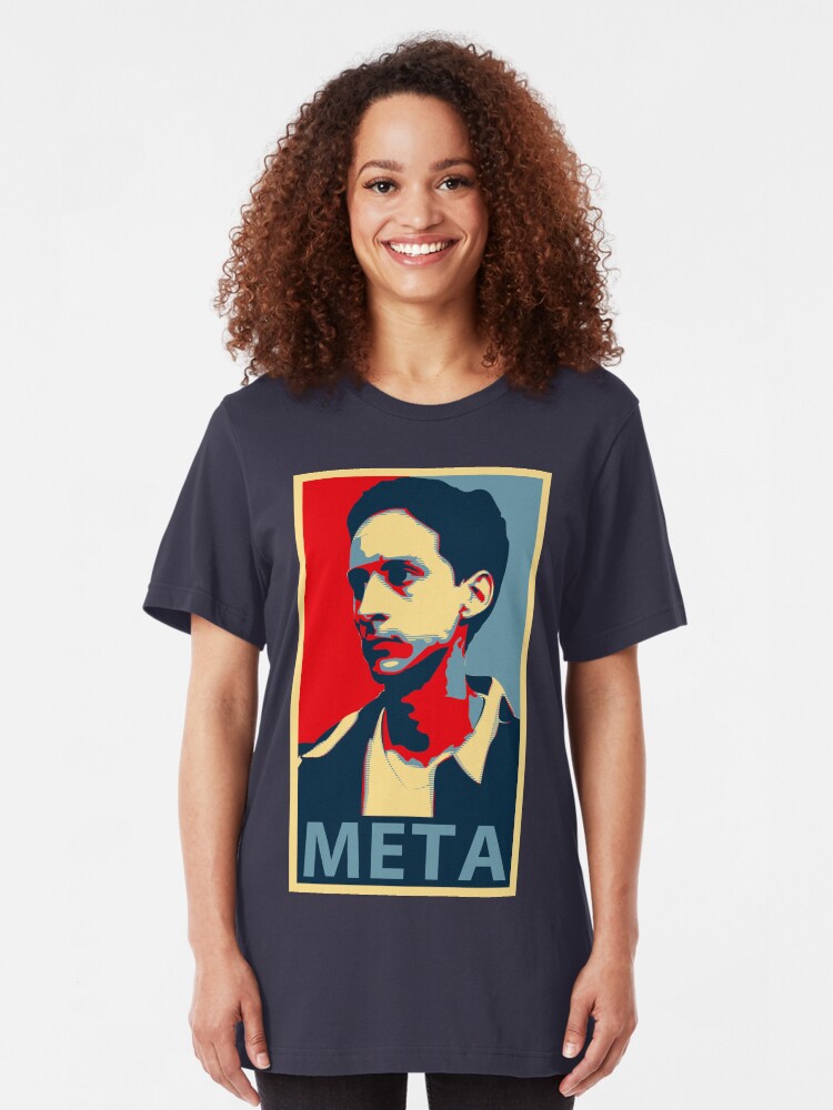 Meta T Shirt By Blayde Redbubble