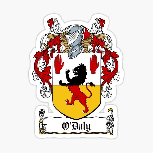 "O'Daly (Westmeath)" Sticker for Sale by HaroldHeraldry | Redbubble