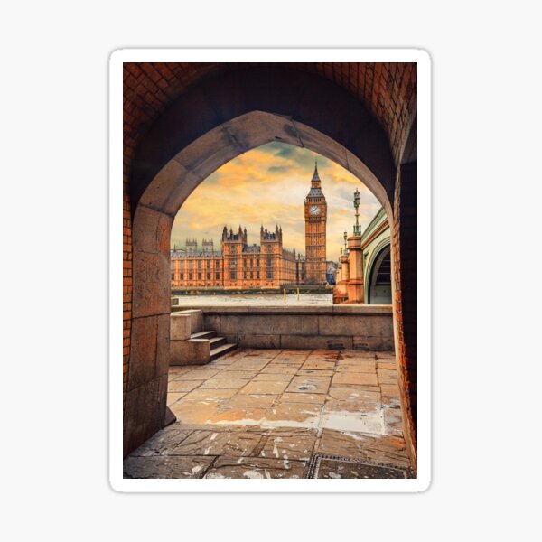 "London Big Ben " Sticker by balazsromsics | Redbubble