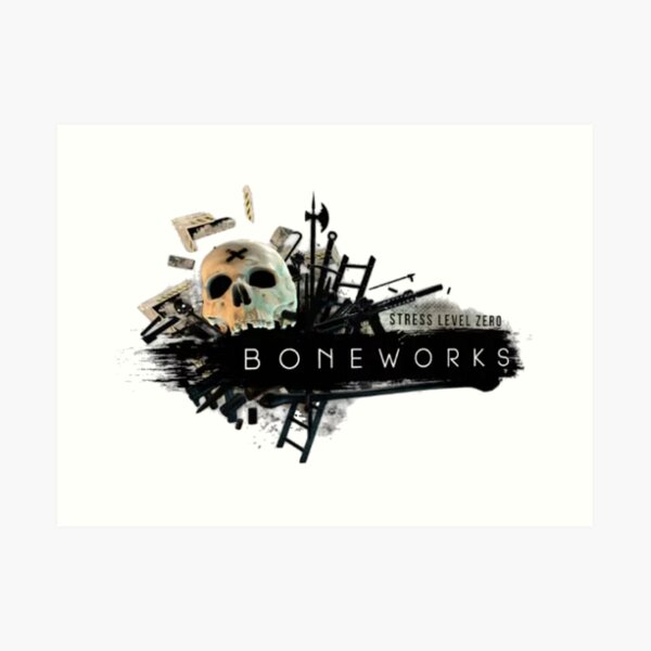"Boneworks Logo" Art Print by GameDesigns | Redbubble
