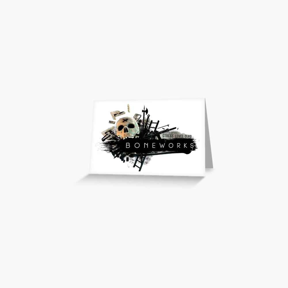 "Boneworks Logo" Greeting Card for Sale by GameDesigns | Redbubble