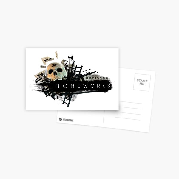 "Boneworks Logo" Postcard by GameDesigns | Redbubble