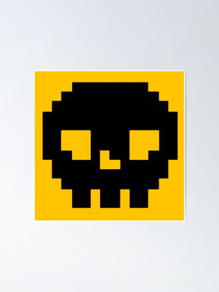 "Boneworks Skull" Poster for Sale by GameDesigns | Redbubble