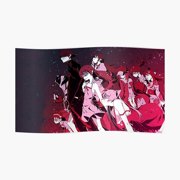 "Bakemonogatari" Poster for Sale by Esculor | Redbubble