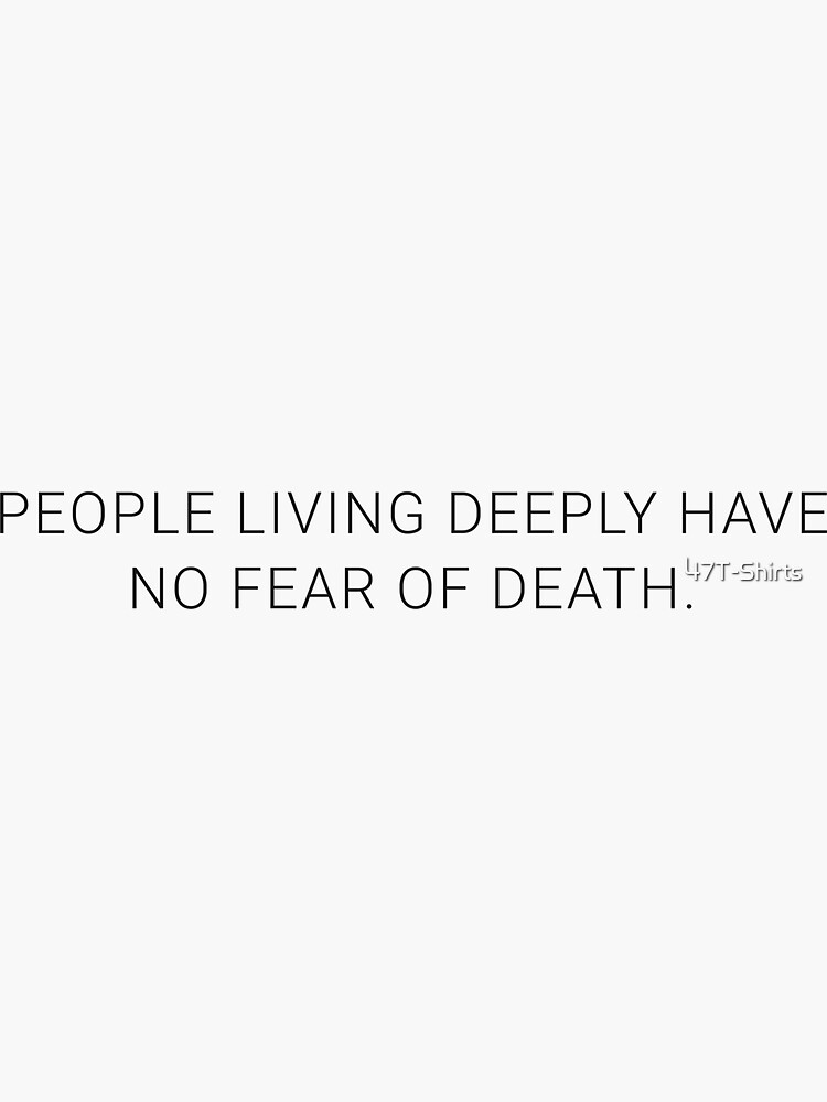 "People living deeply - Motivational / positive / inspiration quote ...