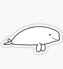 Beluga Whale Stickers | Redbubble