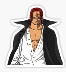 Shanks One Piece: Stickers | Redbubble