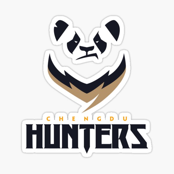 "Chengdu Hunters Logo" Sticker by dega4560 | Redbubble