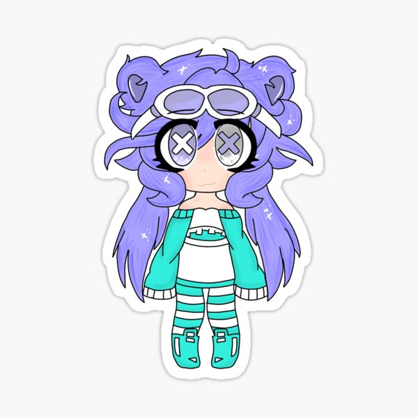 "Gacha Edit" Sticker for Sale by Shiwachi-Isan | Redbubble
