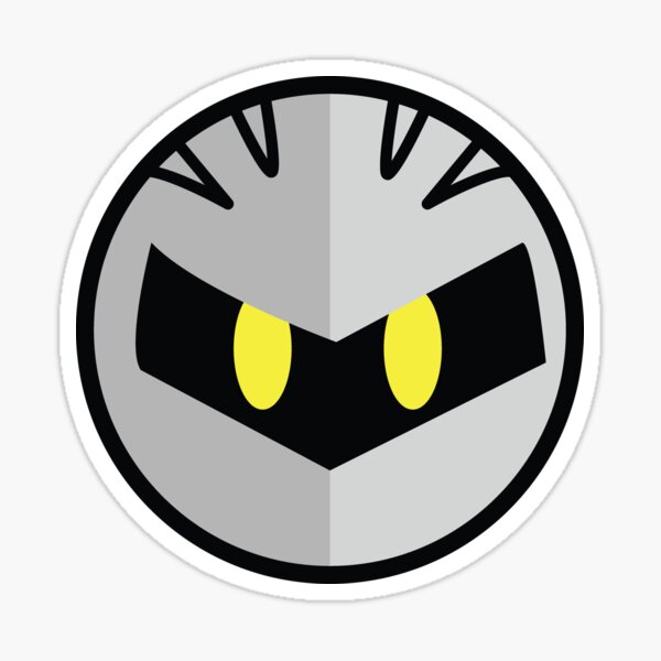 "Meta Knight Icon Kirbys Adventure" Sticker for Sale by chrismick42 ...
