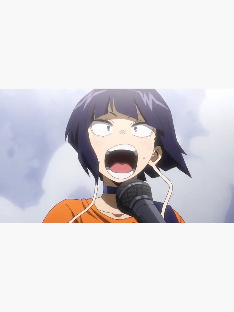 "Kyoka Jirou Singing " Sticker by declanmango | Redbubble