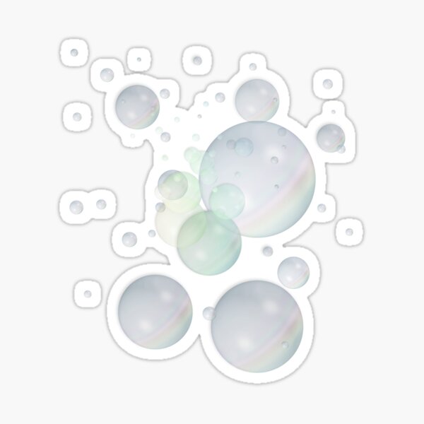 "Colorful bubbles" Sticker for Sale by CreativeWorld96 | Redbubble
