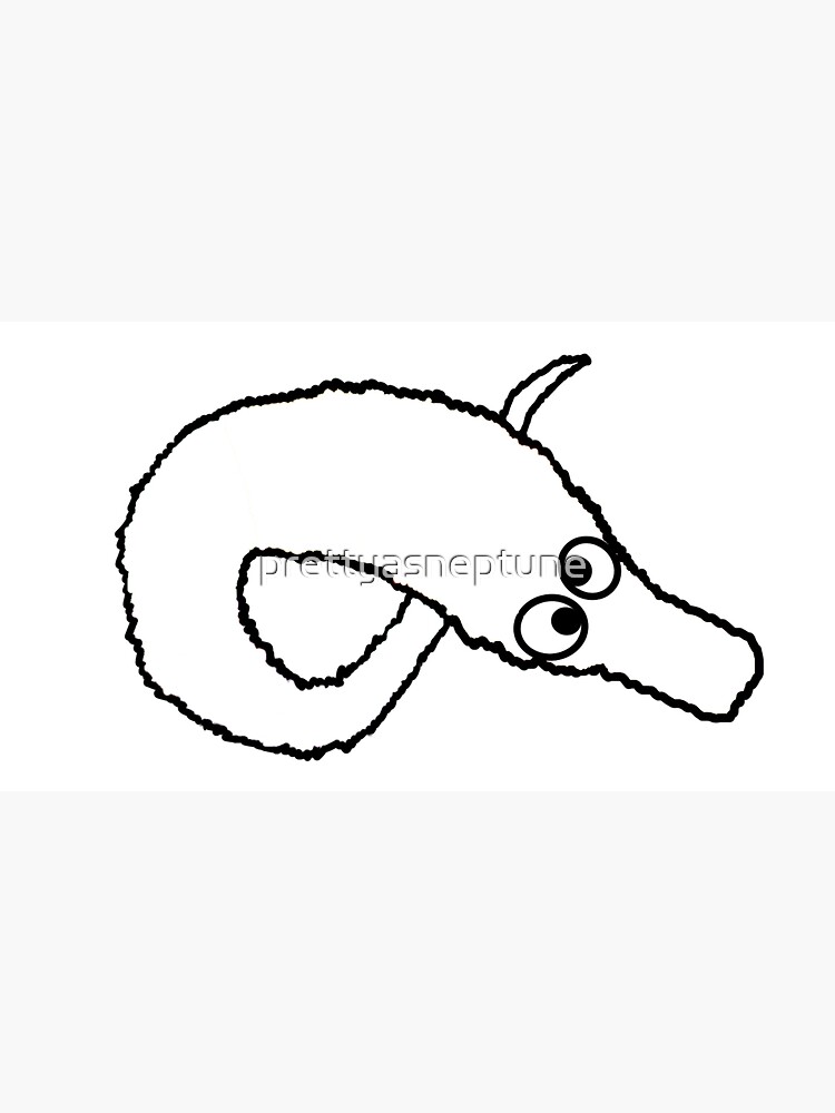 "White Worm On A String" Poster by prettyasneptune | Redbubble