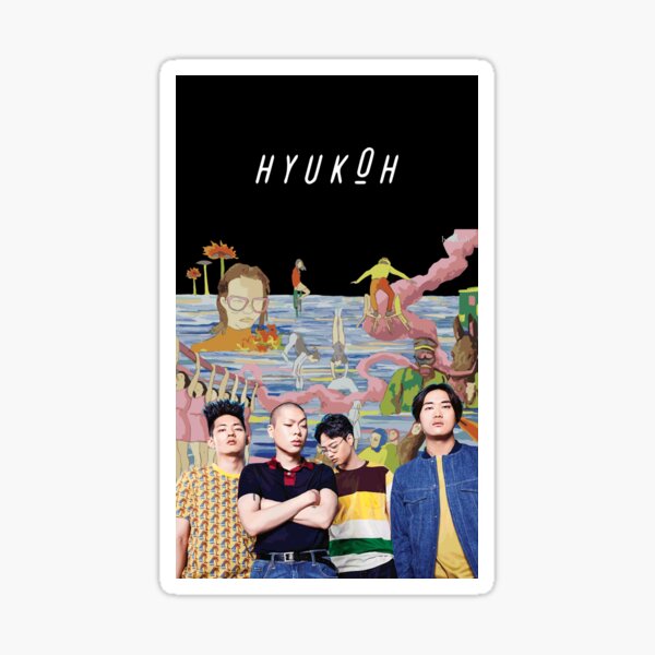"Hyukoh (혁오)" Sticker for Sale by mcholler | Redbubble
