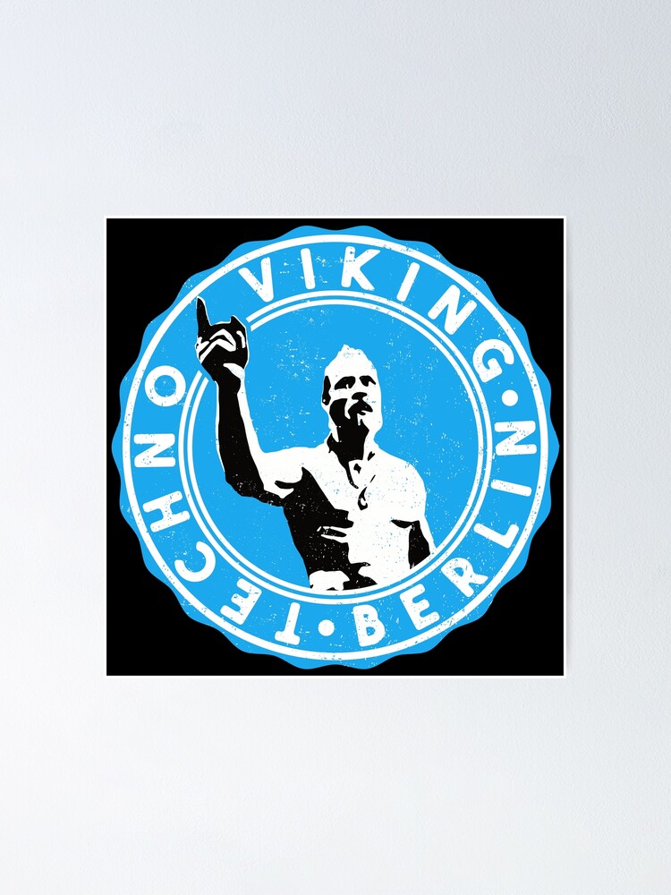 "Techno viking" Poster by Durro | Redbubble