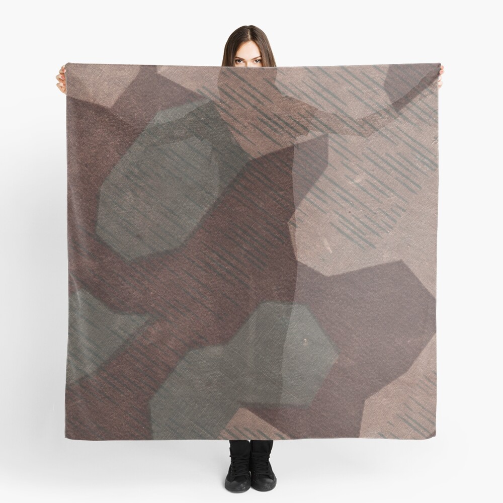 "Splintertarn German ww2 camouflage (Version 1) " Scarf for Sale by ...