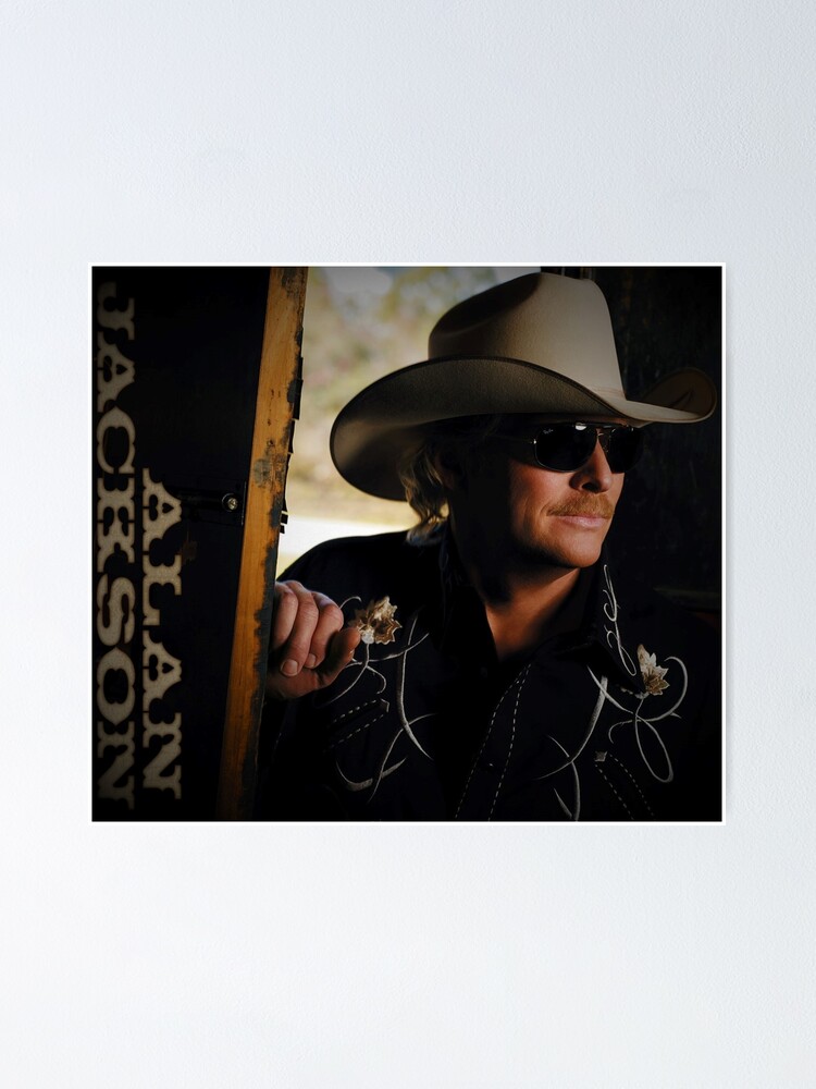 "ALAN JACKSON" Poster by Geralosby | Redbubble