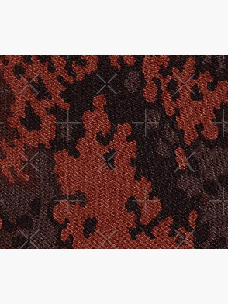 "Eichenlaubmuster Autumn SS dotted German ww2 camouflage" Throw Blanket ...