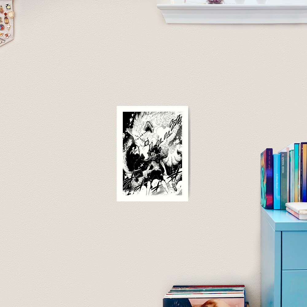 "Charmy and the Wolf - Black Clover" Art Print by Daewon | Redbubble