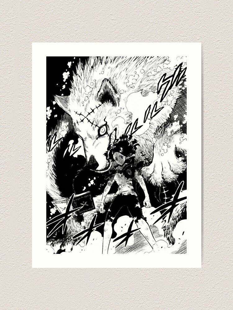 "Charmy and the Wolf - Black Clover" Art Print by Daewon | Redbubble