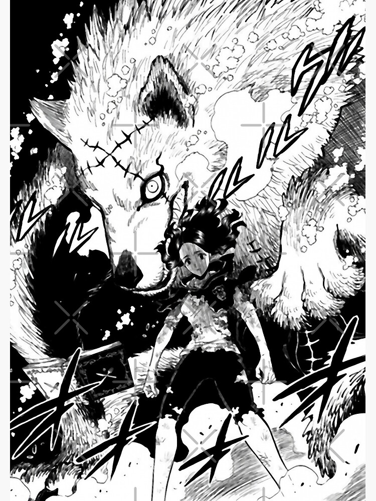 "Charmy and the Wolf - Black Clover" Art Print by Daewon | Redbubble