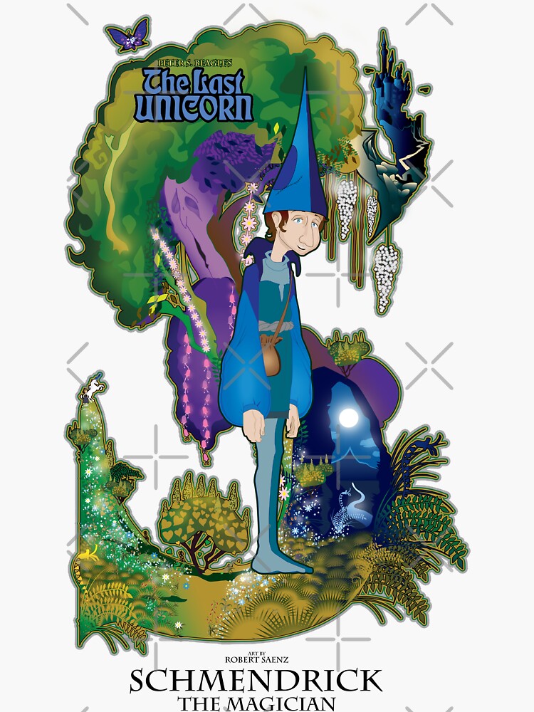 "Schmendrick The Magician Illuminated (Open Eyes, Correct Hat Side ...