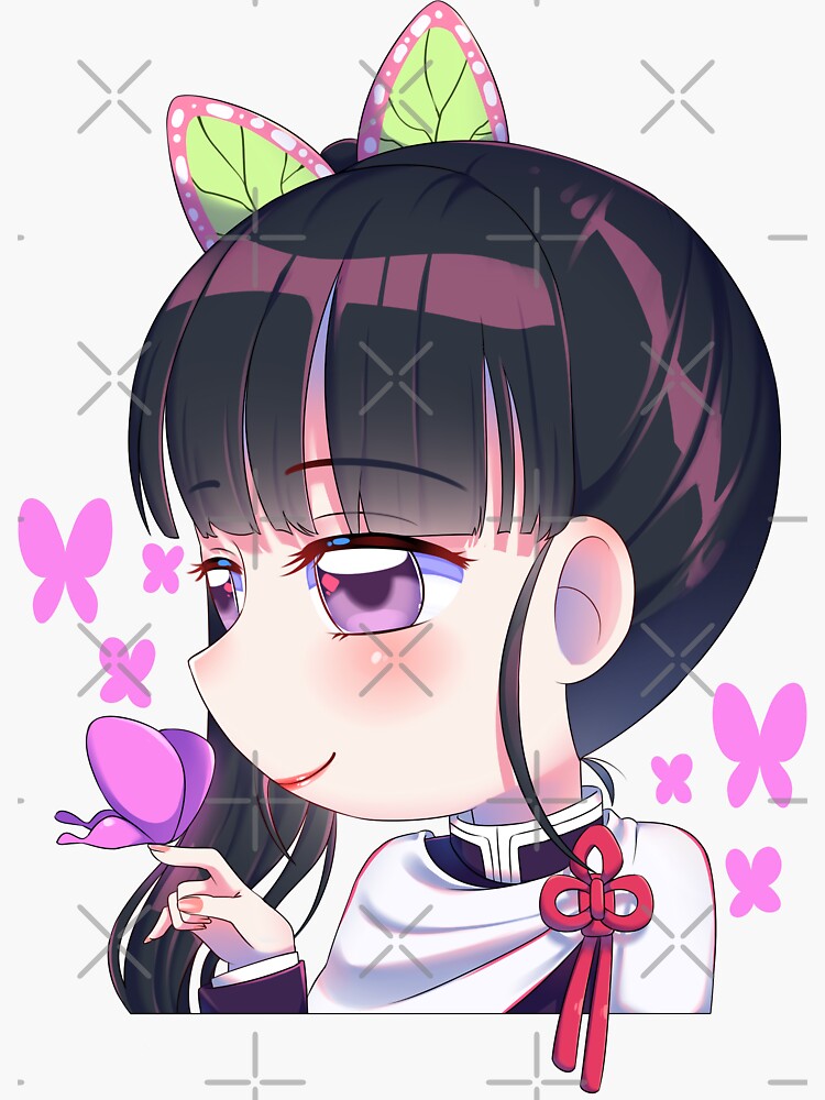 Sticker « Kanao Tsuyuri, Kimetsu No Yaiba (Demon Slayer) », par IkaNe96 ...