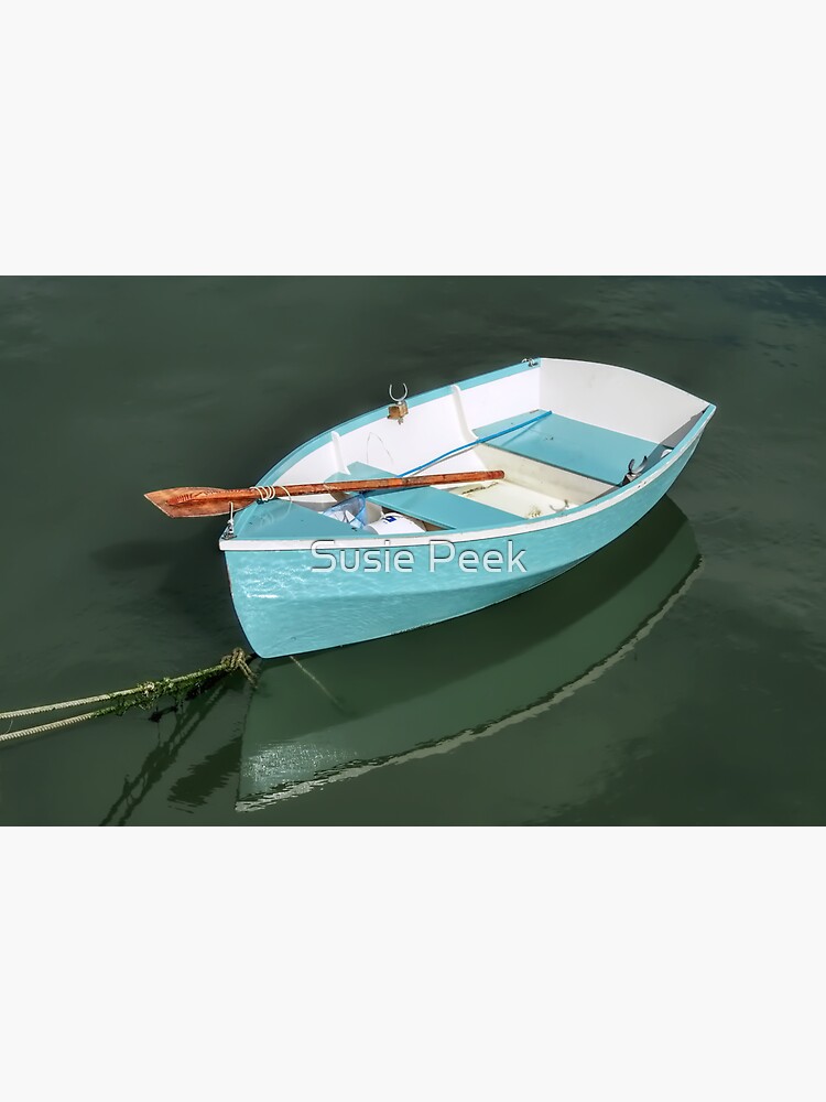 "Blue Skiff" Sticker by Siska | Redbubble