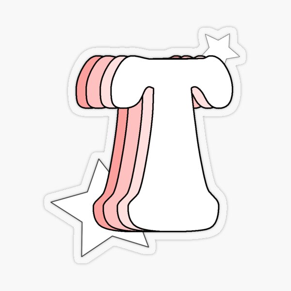 Letter T Stickers | Redbubble