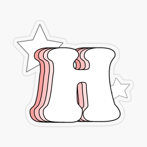 H Stickers | Redbubble