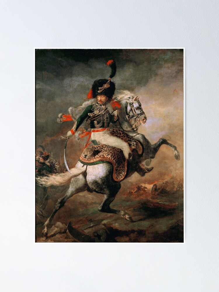 "The Charging Chasseur (Géricault)" Poster for Sale by ArtHistorical ...