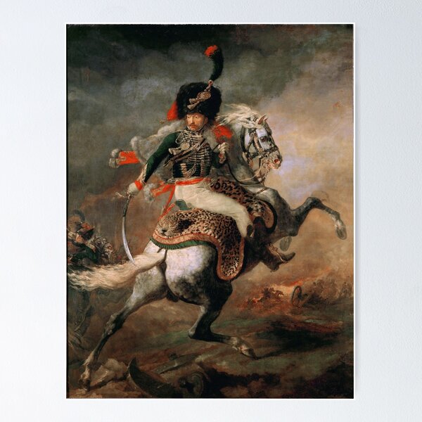 "The Charging Chasseur (Géricault)" Poster for Sale by ArtHistorical ...