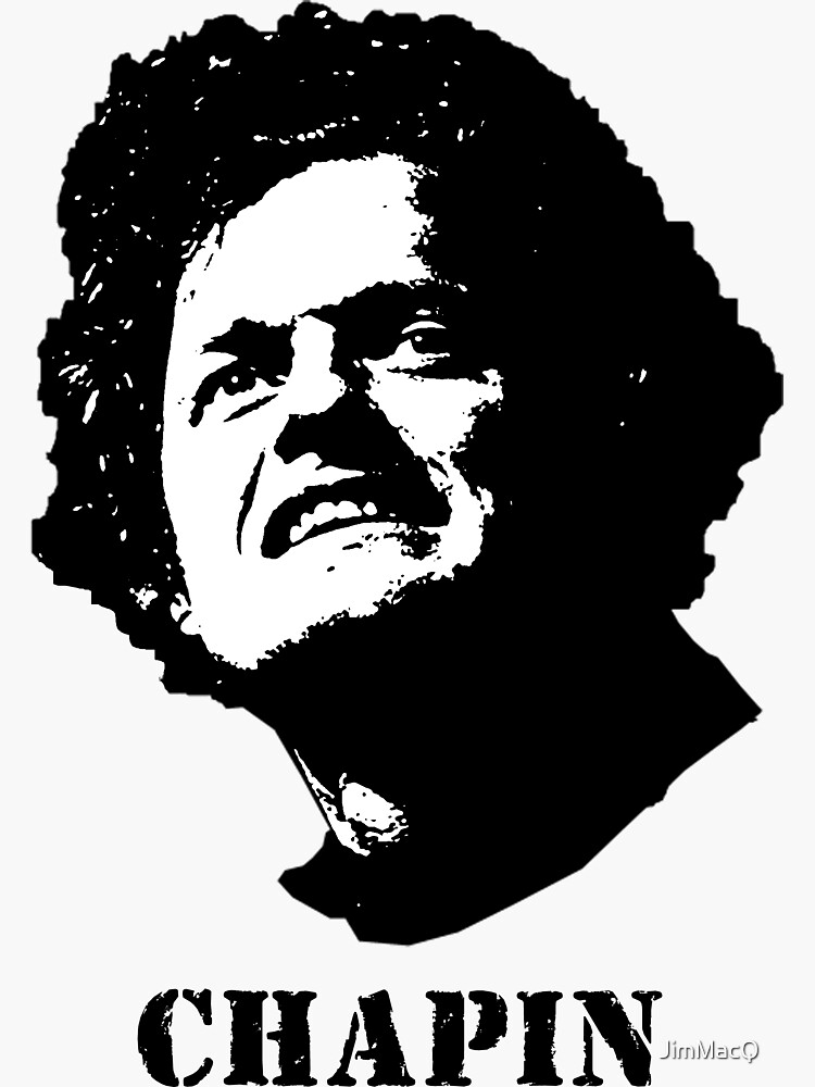 "Chapin - in the style of Ché." Sticker for Sale by JimMacQ | Redbubble