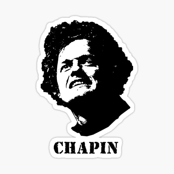 "Chapin - in the style of Ché." Sticker for Sale by JimMacQ | Redbubble